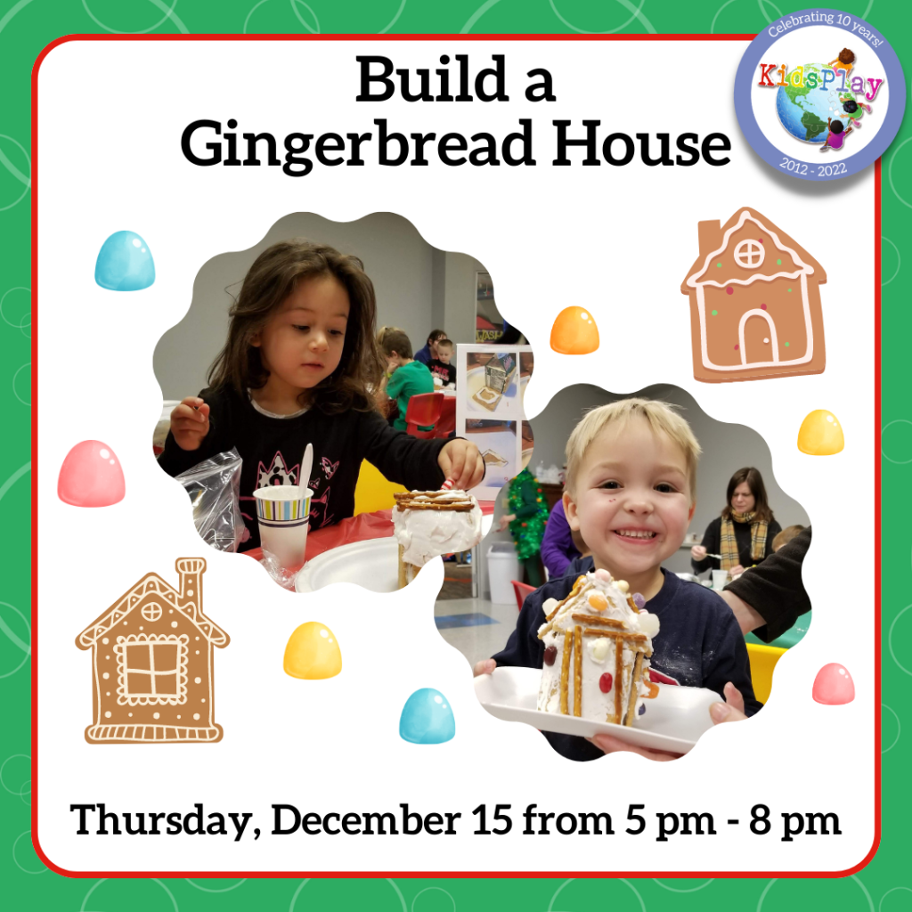 Build a Gingerbread House - KidsPlay