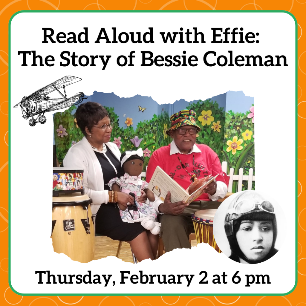 Read Aloud with Effie: The Story of Bessie Coleman - KidsPlay