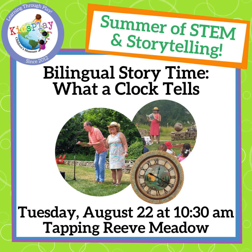 Bilingual Story Time: What a Clock Tells - KidsPlay