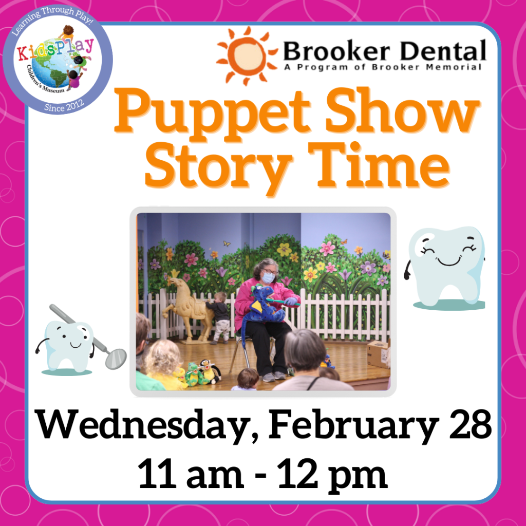 Brooker Memorial Puppet Show Story Time - KidsPlay